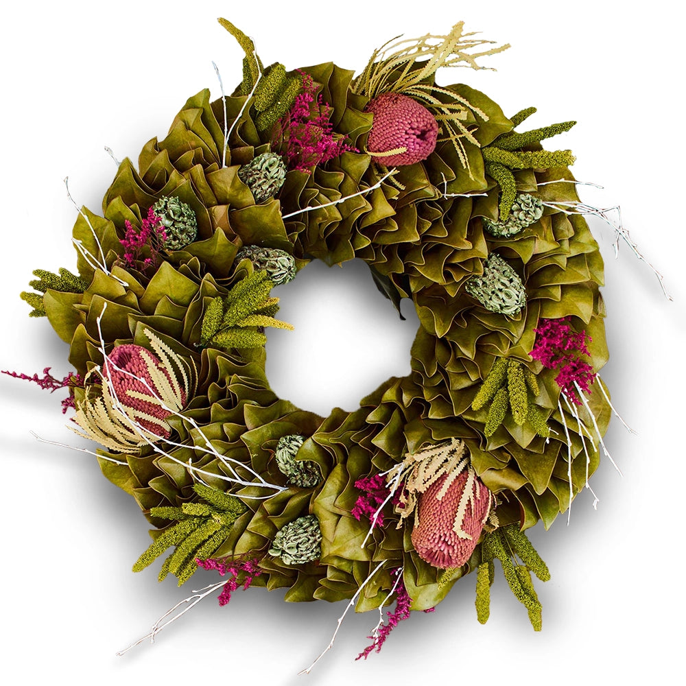 Boxhill Blushing Grove Wreath - Dried — Boxhill & Co., LLC