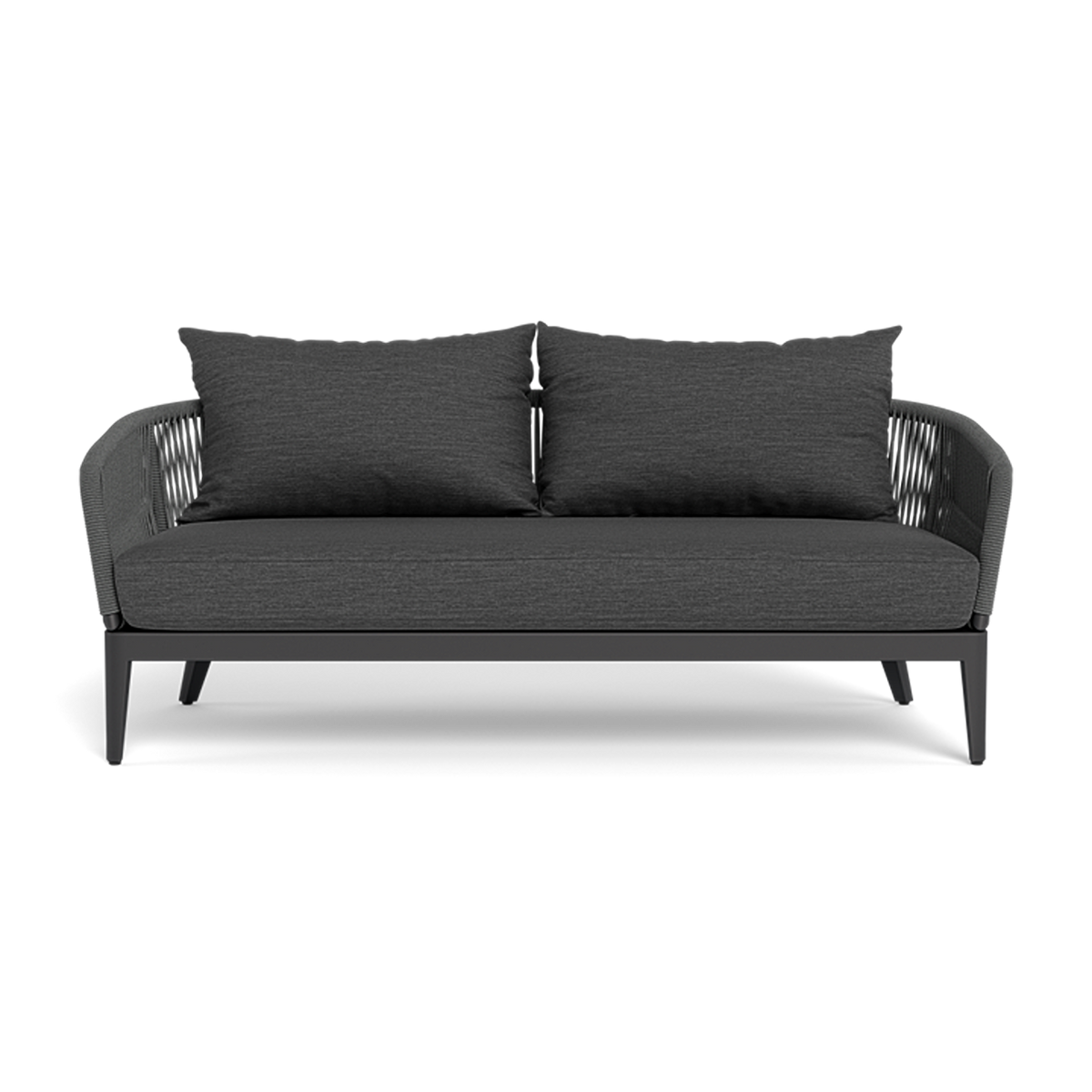 Boxhill Hamilton Aluminum Outdoor 2 Seat Sofa — Boxhill & Co., LLC