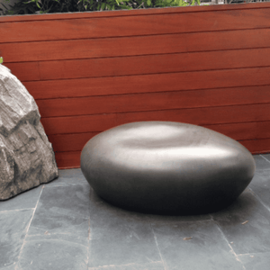 Cast Stone Pebble Garden Seat | Shopboxhill — Boxhill & Co., LLC