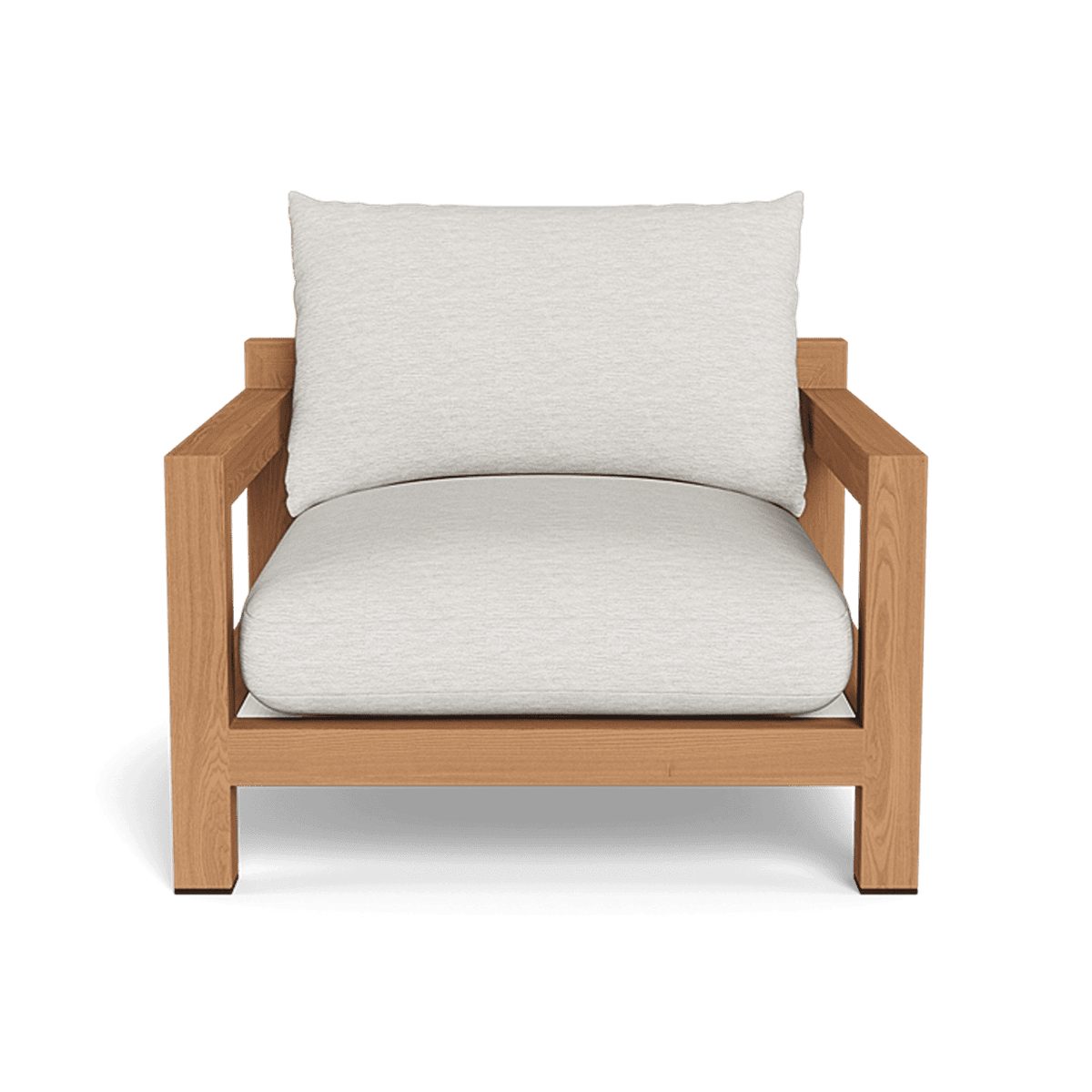 Pacific Teak Outdoor Lounge Chair | Boxhill — Boxhill & Co., LLC