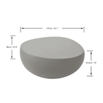 Ikaria Cobble Outdoor Coffee Table | Boxhill — Boxhill & Co., LLC