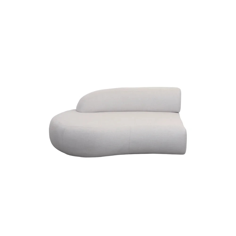 Mellow Outdoor Sectional Sofa | Right Module w/ Short Backrest ...
