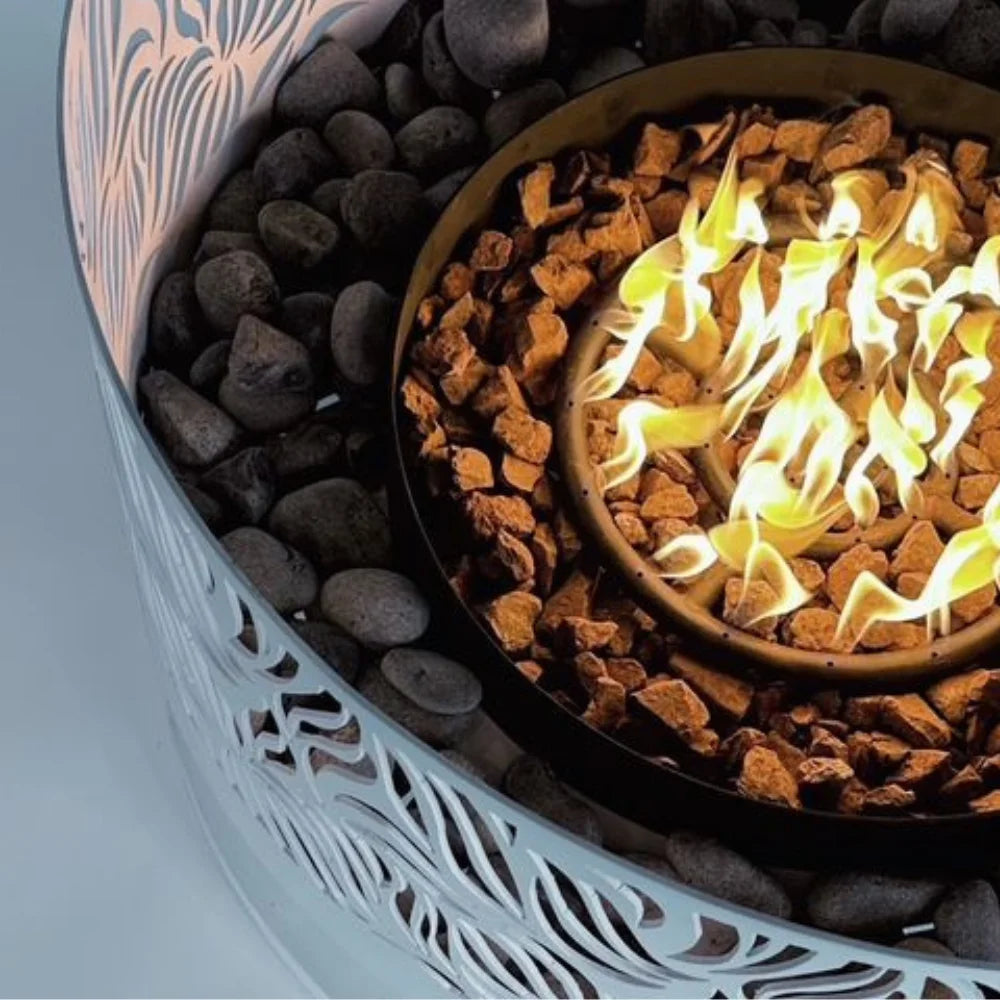 Modern Naturals - Flora Outdoor Metal Fire Pit — Boxhill & Co., LLC