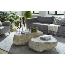 Boulder Large Roman Stone Coffee Table — Boxhill & Co., LLC