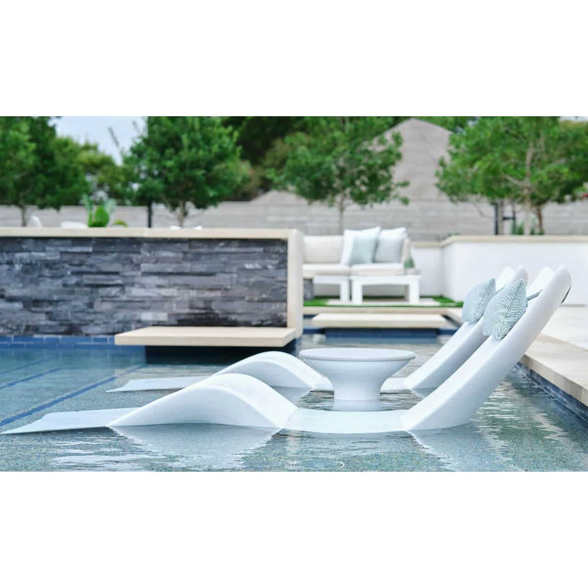 Ledge Lounger Autograph Standard In-Pool Side Table — Boxhill & Co., LLC