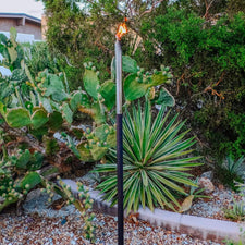 Stainless Steel Cone Garden Torch — Boxhill & Co., LLC