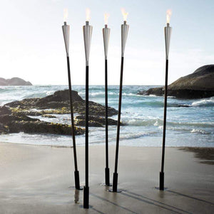 Stainless Steel Cone Garden Torch — Boxhill & Co., LLC